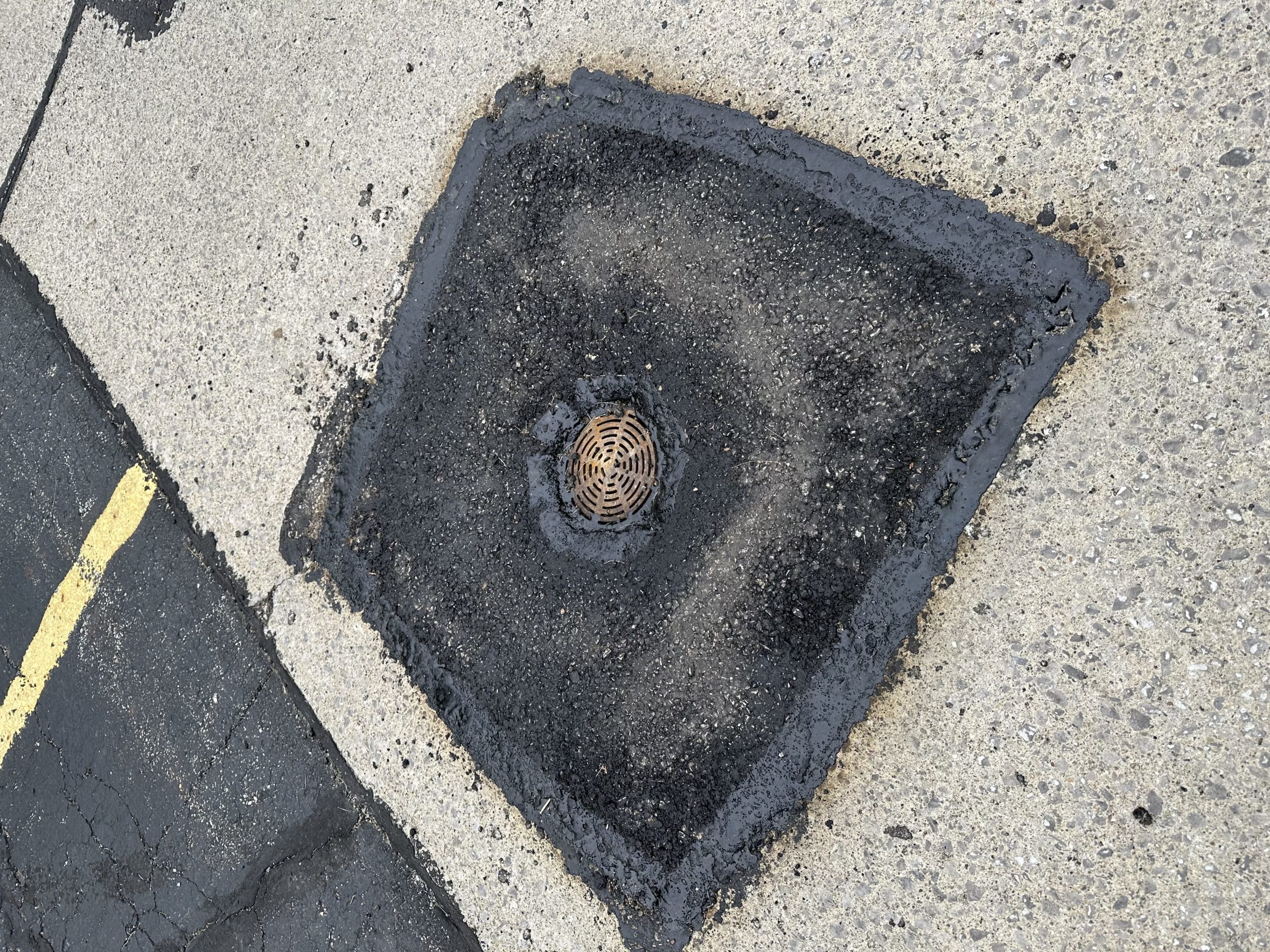 Asphalt Repair of Driveway in Rocky River Ohio Condo Property - Pothole ...