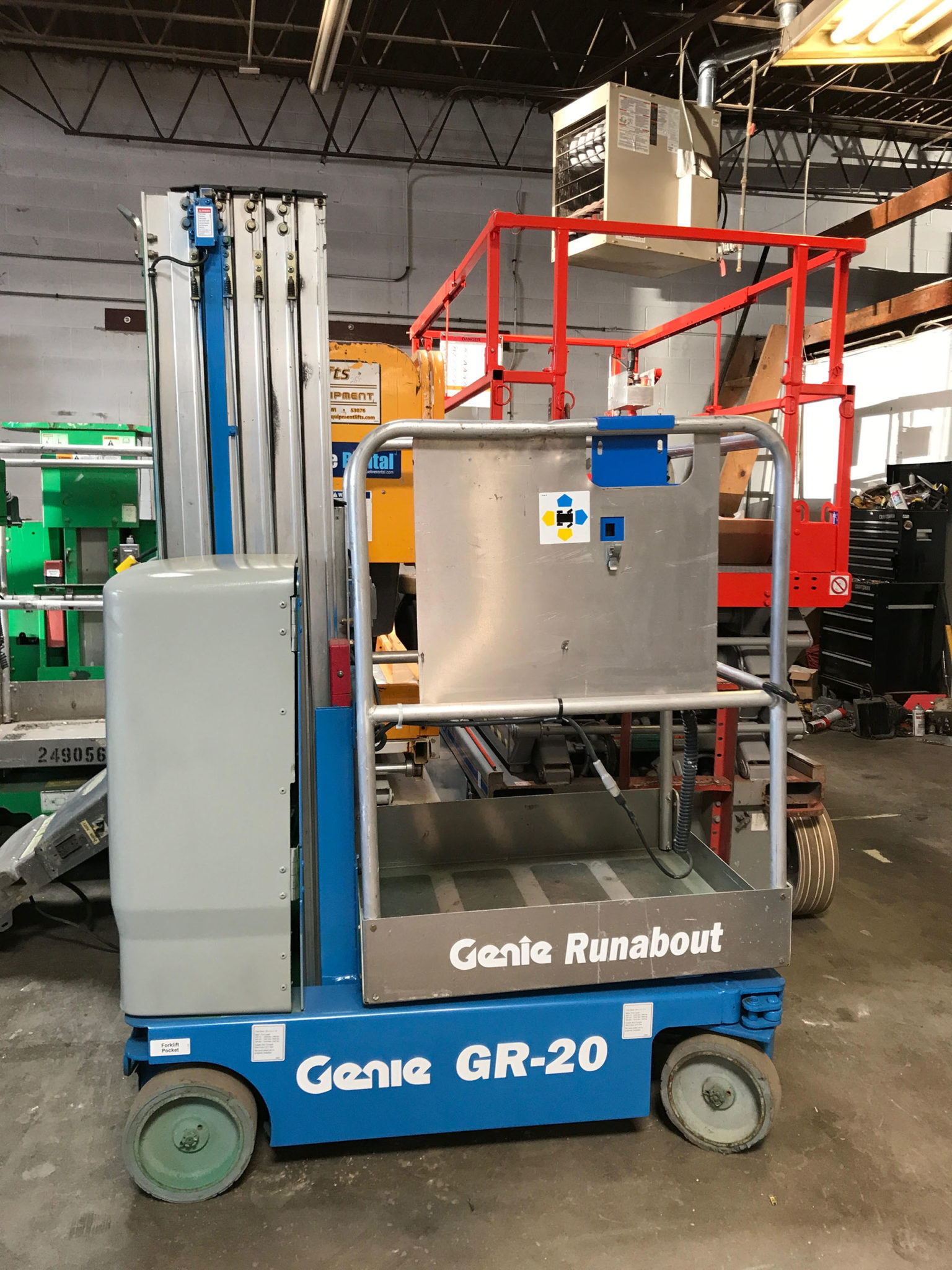Affordable Reconditioned Genie GR-20 Runabouts: High-Quality Aerial ...