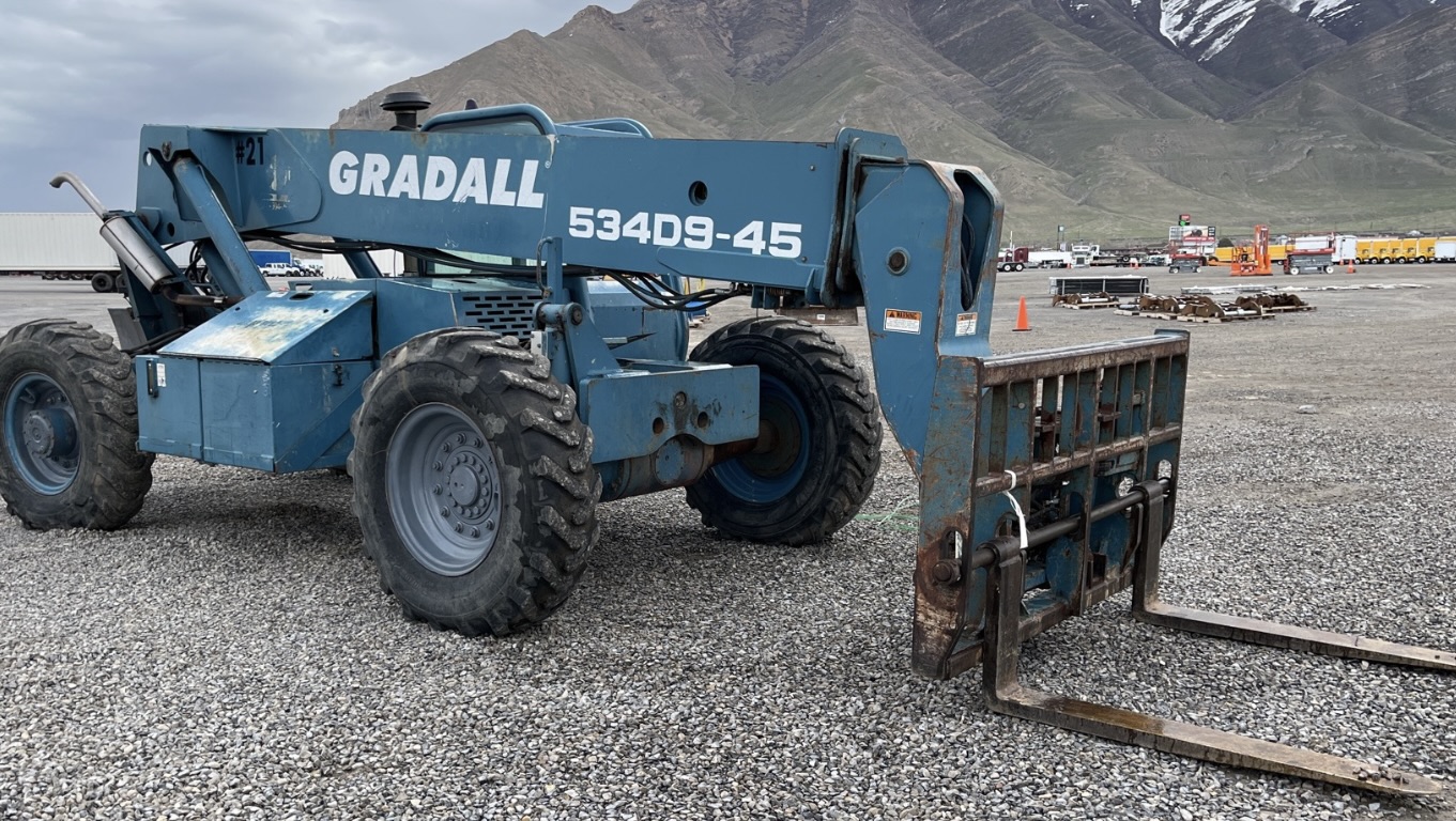 2001 Gradall 534D9-45 Telehandler – Above All Equipment Sales