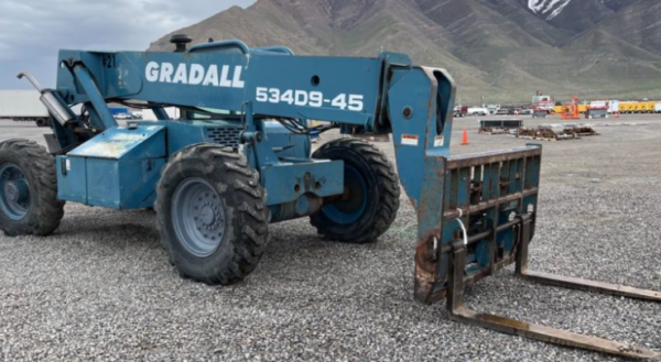 2001 Gradall 534D9-45 Telehandler – Above All Equipment Sales